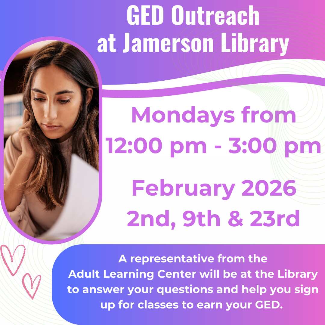 GED Outreach @ the J. Robert Jamerson Memorial - Historic Appomattox